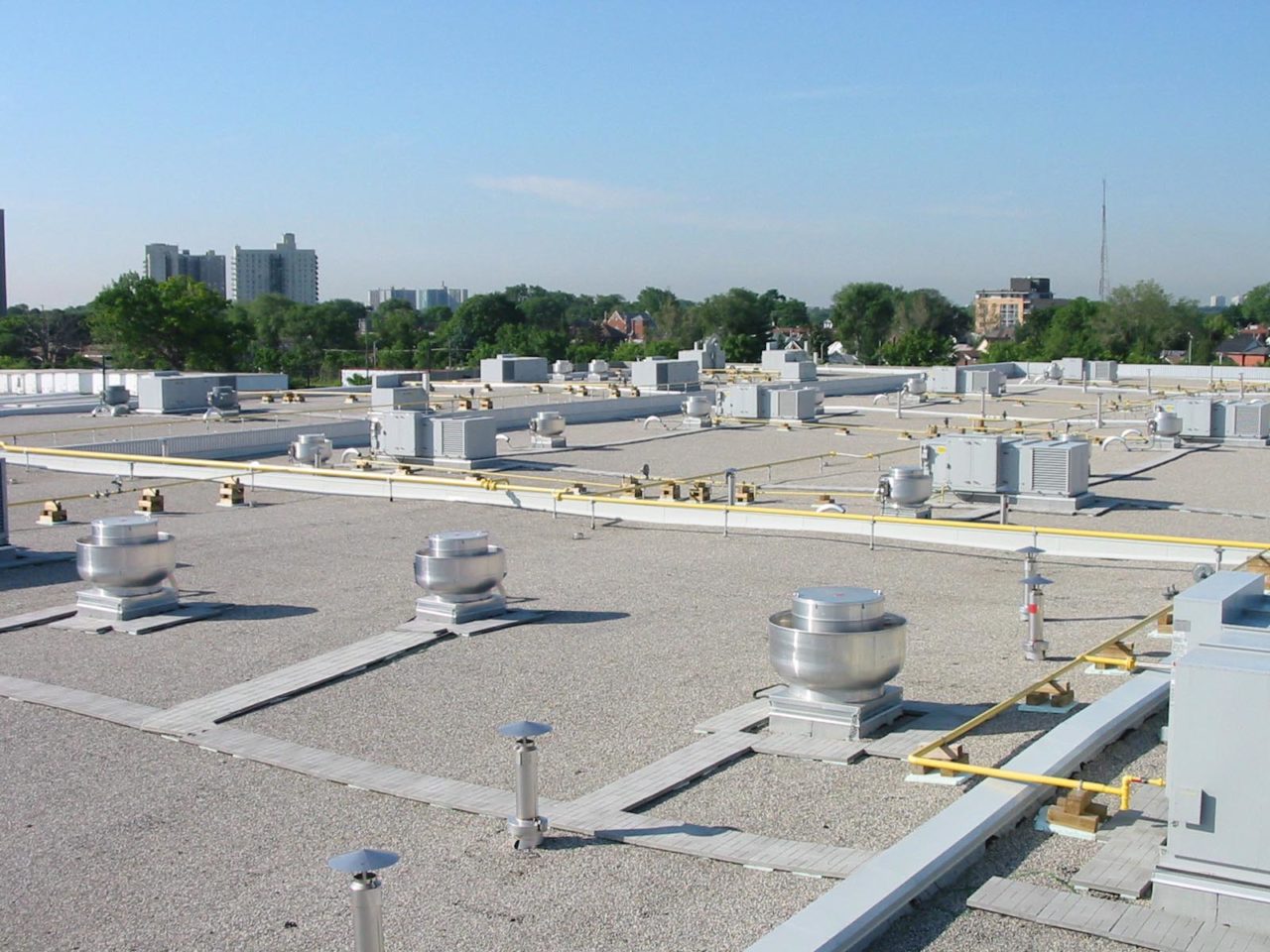 Centrifugal Roof and Wall Exhausters - Downblast Roof Exhaust - Hooded ...