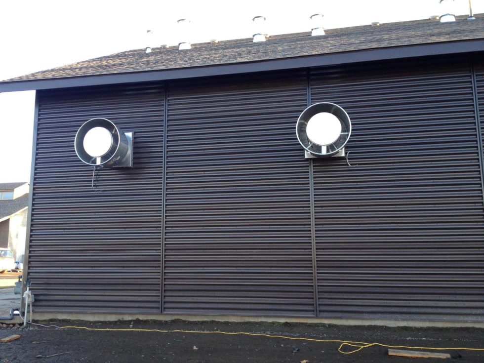 Centrifugal Roof and Wall Exhausters - Downblast Roof Exhaust - Hooded ...