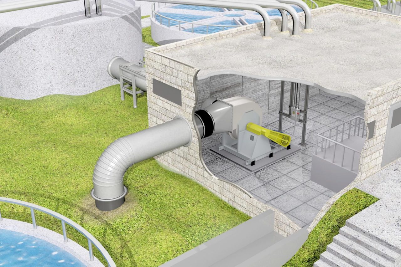 Fiberglass Fans - Downblast - Upblast - Wall Exhausters | Centrifugal ...