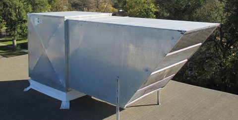 Centrifugal Filtered Supply Fans - Single Side Intake - Louvered ...