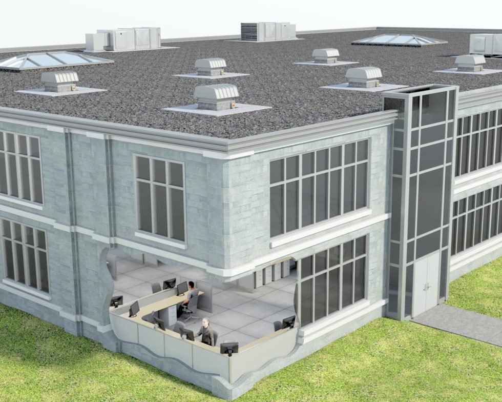 Centrifugal Roof and Wall Exhausters - Downblast Roof Exhaust - Hooded ...