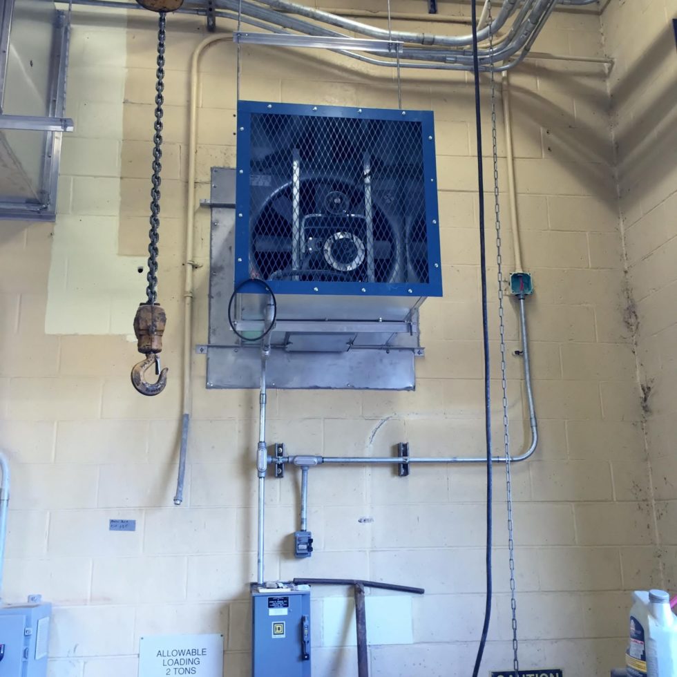 Wall Mounted Fans by Twin City Fan and Blower - Direct and Belt Driven