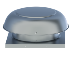 Gravity Relief Ventilators - Spun Aluminum - Hooded - Louvered ...
