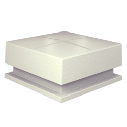 Gravity Relief Ventilators - Spun Aluminum - Hooded - Louvered ...
