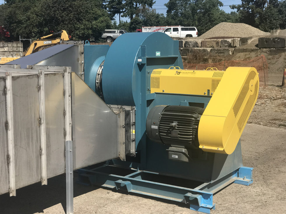 Radial Bladed Fans - Industrial Fan - Cast Aluminum - Cast Iron Fan